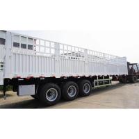 China 3-Axle 40-Foot Sidewall Trailer 40-100 Ton Fence Cargo Semi-Trailer within Light Duty for sale
