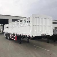 China 3-Axle 40-Foot Sidewall Trailer 40-100 Ton Fence Cargo Semi-Trailer within Light Duty for sale