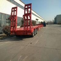 China 7 Axle 16 M 18 M Telescopic Low Bed Boy Truck Large Equipment Transport Semi Trailer Chassis Made for sale