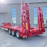 China Semi-Trailer without ABS Anti-lock Braking System for Large Equipment Transportation for sale