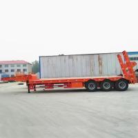 China Semi-Trailer without ABS Anti-lock Braking System for Large Equipment Transportation for sale