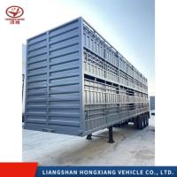 China Stable Yuetong Cargo Transport Truck with Side Wall Fence Customisable Semi Trailer for sale