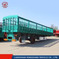 China Stable Yuetong Cargo Transport Truck with Side Wall Fence Customisable Semi Trailer for sale