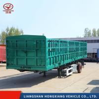China Stable Yuetong Cargo Transport Truck with Side Wall Fence Customisable Semi Trailer for sale