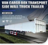 China Customization Warehouse Type Semi Trailer with Side Wall Fence and Top Tarpaulin for sale