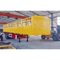 China Wholesaler for Livestock Cargo Fence Side Wall Semi Trailer 60t Enced Fence Semi-Trailer for sale