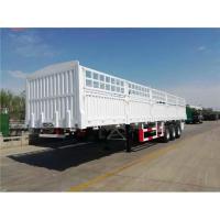China Enclosed Side Wall Semi Trailer for 3 Axle 4 Axle Truck Trailer Tread 1820mm 5.8 tons for sale