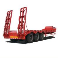 China Grade Heavy Duty Extendable Low Loader Deck Trailer with Hydraulic Wind Blade Transport for sale