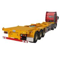 China Grade Heavy Duty Extendable Low Loader Deck Trailer with Hydraulic Wind Blade Transport for sale