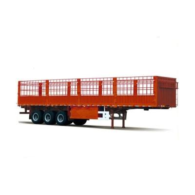 China High Fence Side Wall Pile Semi-Trailer with Customization Option and 1820mm Tread for sale