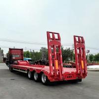 China 20FT Container Chassis Low Bed Baggage Truck Airport ATV Ca Rluggage Trailer Tread 1820mm for sale