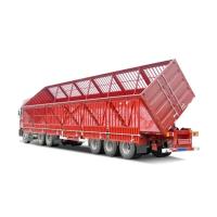 China ABS Anti-lock Braking System Semi-Trailer for High Fence Fence Side Wall Pile Ex-Works for sale