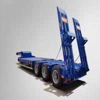 China 20FT Container Chassis Low Bed Baggage Truck Airport ATV Ca Rluggage Trailer Tread 1820mm for sale