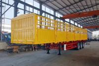 China ABS Anti-lock Braking System Semi-Trailer for High Fence Fence Side Wall Pile Ex-Works for sale