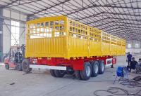 China Light Duty Pile Semi-Trailer with Fence Tread 1820mm For Long-Distance Transportation for sale