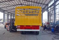 China Customizable 3 Axle Wood Pile Fence Semi-Trailer with 1 Year After-sales Service for sale