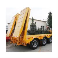 China 80ton 20ft 40ft 45ft Flatbed Semi Trailer with 3 Year After-sales Service and 12r22.5 Tires for sale