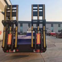 China 4-Line 8-Axle/5-Line 10-Axle Lowbed Lowboy Semi Truck Trailer Professional Manufacture for sale