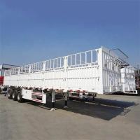 China 8.12.16 Tire Number Fence Side Wall Pile Semi Trailer for Cargo Transport for sale