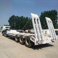 China Please Consult Customer Service 1 Year After-sales Service Low Bed Truck Semi Trailer for sale