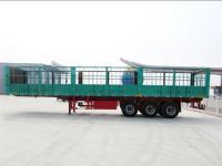 China 3 Axles Storehouse Bar Semi-Trailer Livestock Transportation with Light Duty Grade for sale