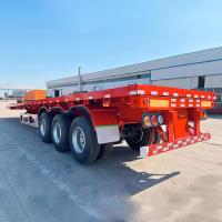 China 1820mm Tread 12 Tire Number Heavy Duty Gooseneck Low Loader Low Bed Lowboy Truck Trailer for sale