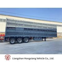 China Van-type Fence Trailer Cargo Transport Side Wall Semi Trailer with Customization for sale