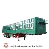 China 1 Included Semi-Trailer for Commercial Flower Basket Livestock Transport Semi Trailer for sale