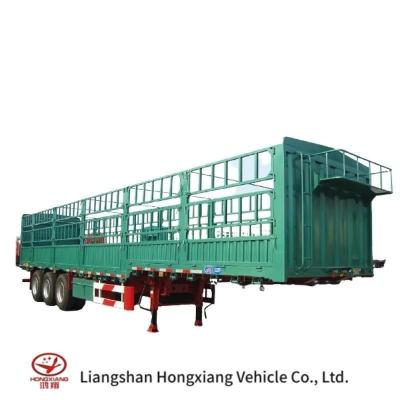 China 1 Included Semi-Trailer for Commercial Flower Basket Livestock Transport Semi Trailer for sale