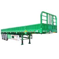 China Three-Axis Flower Basket Animal Carrier Mesh Cargo Fence Semi-Trailer Made of Steel for sale
