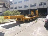 China 20 40 50 53 40FT Container Transport Trailer Flatbed Iron Semi-Trailer for Cargo Truck for sale