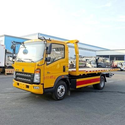 China 4*2 Road Rescue Vehicle 5 Tons One Tow Two Recovery Truck with Customization Option for sale