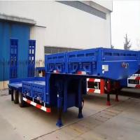 China 13500X3000X1550 mm Most Popular 11 Axle 40 Ton Low Bed Semi Trailer at Customization for sale