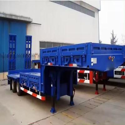 China 13500X3000X1550 mm Most Popular 11 Axle 40 Ton Low Bed Semi Trailer at Customization for sale