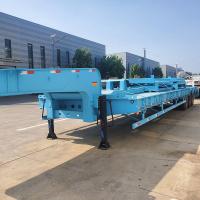 China 13500X3000X1550 mm Most Popular 11 Axle 40 Ton Low Bed Semi Trailer at Customization for sale