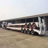 China 13500X3000X1550 mm Most Popular 11 Axle 40 Ton Low Bed Semi Trailer at Customization for sale
