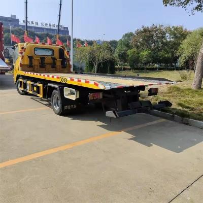 China 3-6 Ton Flatbed Recovery Truck Tow Trucks Wreckers 5995*2300*2400 with Customization for sale