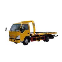 China 4X2 Flat Bed Recovery Truck Wrecker Towing Truck Diesel Fuel with 5 Tons Capacity for sale