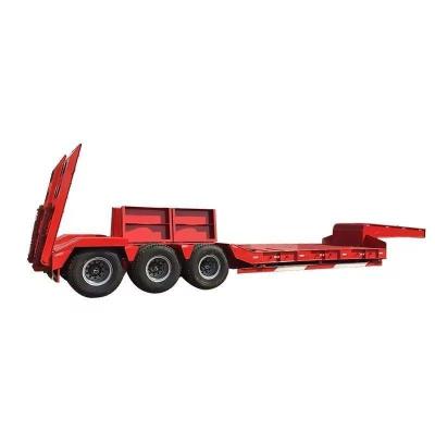 China Self-dumping 6-Line 12-Axle Gooseneck Low Bed Semi-Trailer for Heavy Duty Machinery for sale