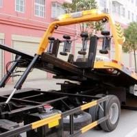 China Japan I-Suzu Wrecker Tow Truck Remote Control Hydraulic Roll Back Flatbed 4X2 6 Wheels for sale