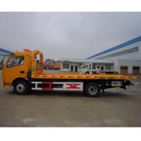 China Japan I-Suzu Wrecker Tow Truck Remote Control Hydraulic Roll Back Flatbed 4X2 6 Wheels for sale