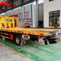 China 5tons 8 C Semi-Tilting Sliding Plate Road Block Remover for 4X2 Flat Bed Recovery Truck for sale