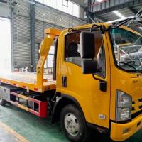 China 5tons 8 C Semi-Tilting Sliding Plate Road Block Remover for 4X2 Flat Bed Recovery Truck for sale