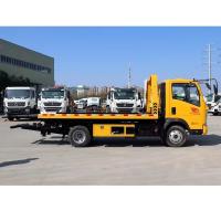 China FAW 13tons Towing Wrecker Flat Bed Recovery Truck with On Line Technical Support for sale
