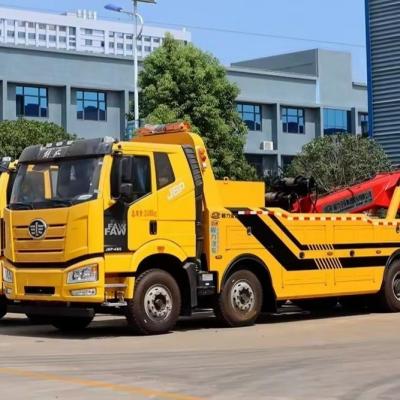China Customer prime 3 Ton Dongfeng Flatbed Rotater Tow Truck Wrecker with 4 Ton Hydraulic Winch for sale