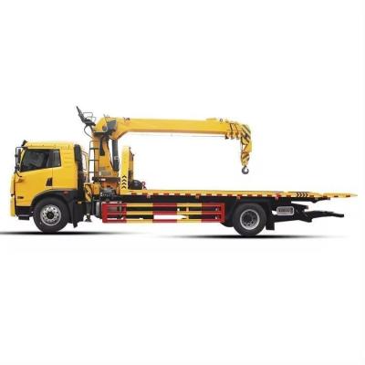 China Diesel Fuel 3 Tons 4X2 Light Bearing Capacity Small Wrecker One Drive Two Cars Tow Truck for sale