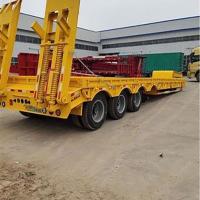 China Hydraulic Tilt Trailer Tilt Deck Trailer with 13t Axle and 10 Tire Number for sale