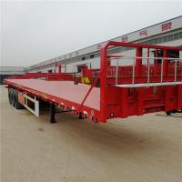 China 3 Axles 80ton Lifting Tipping Dump Tipper Semi Truck Trailer Heavy Load Capacity for sale