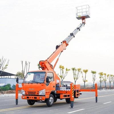 China Truck Mounted Aerial Work Vehicle with Customizable Platform and Performance for sale