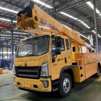 China 21m High Altitude Operation Truck Aerial Platform Truck Mounted Crane Vehicle for Work for sale